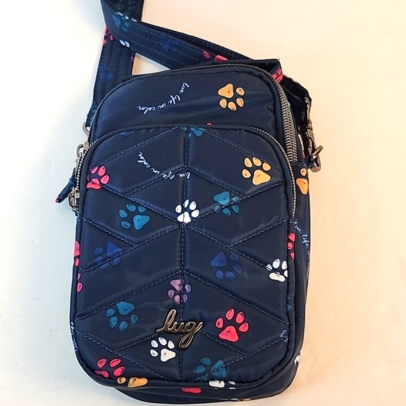 lug | Bags | Lug Skeeter Mini Convertible Crossbody Bag With Paw Prints ...